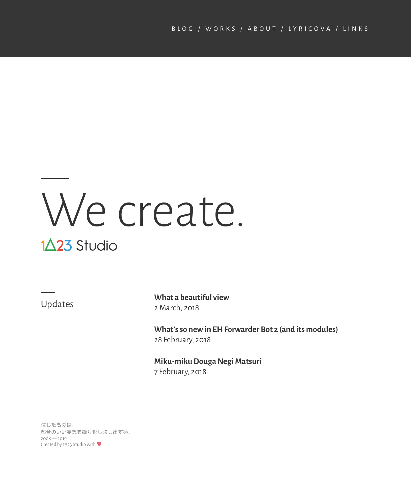 Eanois Revamp — 1A23 Studio