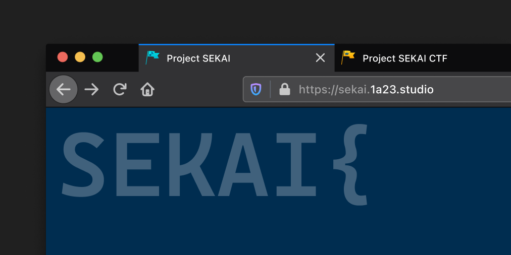 Project SEKAI CTF — 1A23 Studio